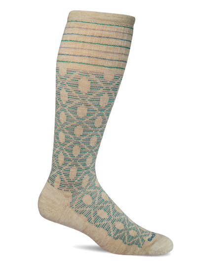 Etched Damen moderate Kompression - Sockwell